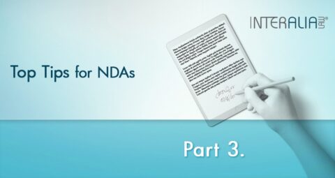 Top Tips for NDAs: Part 3. | Inter Alia Law